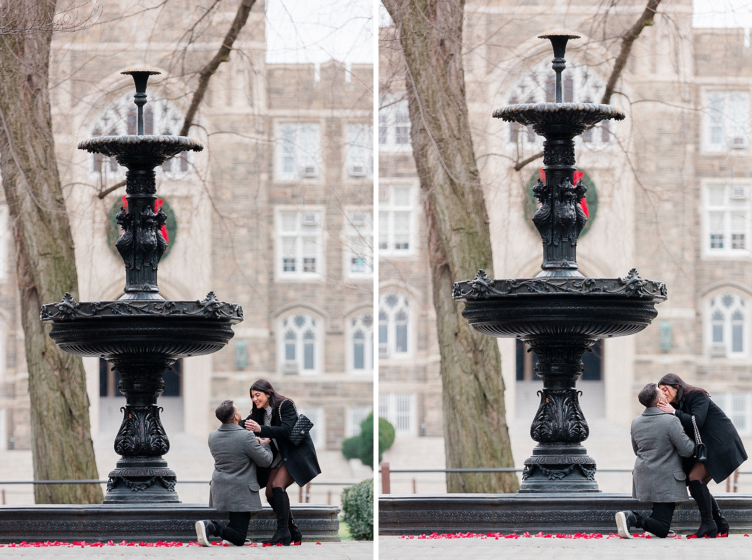 Fordham University Winter Proposal | Anastasia + Steven