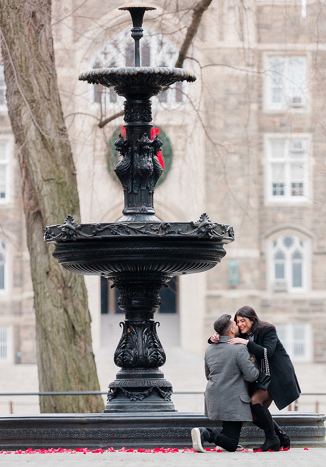 Fordham University Winter Proposal | Anastasia + Steven