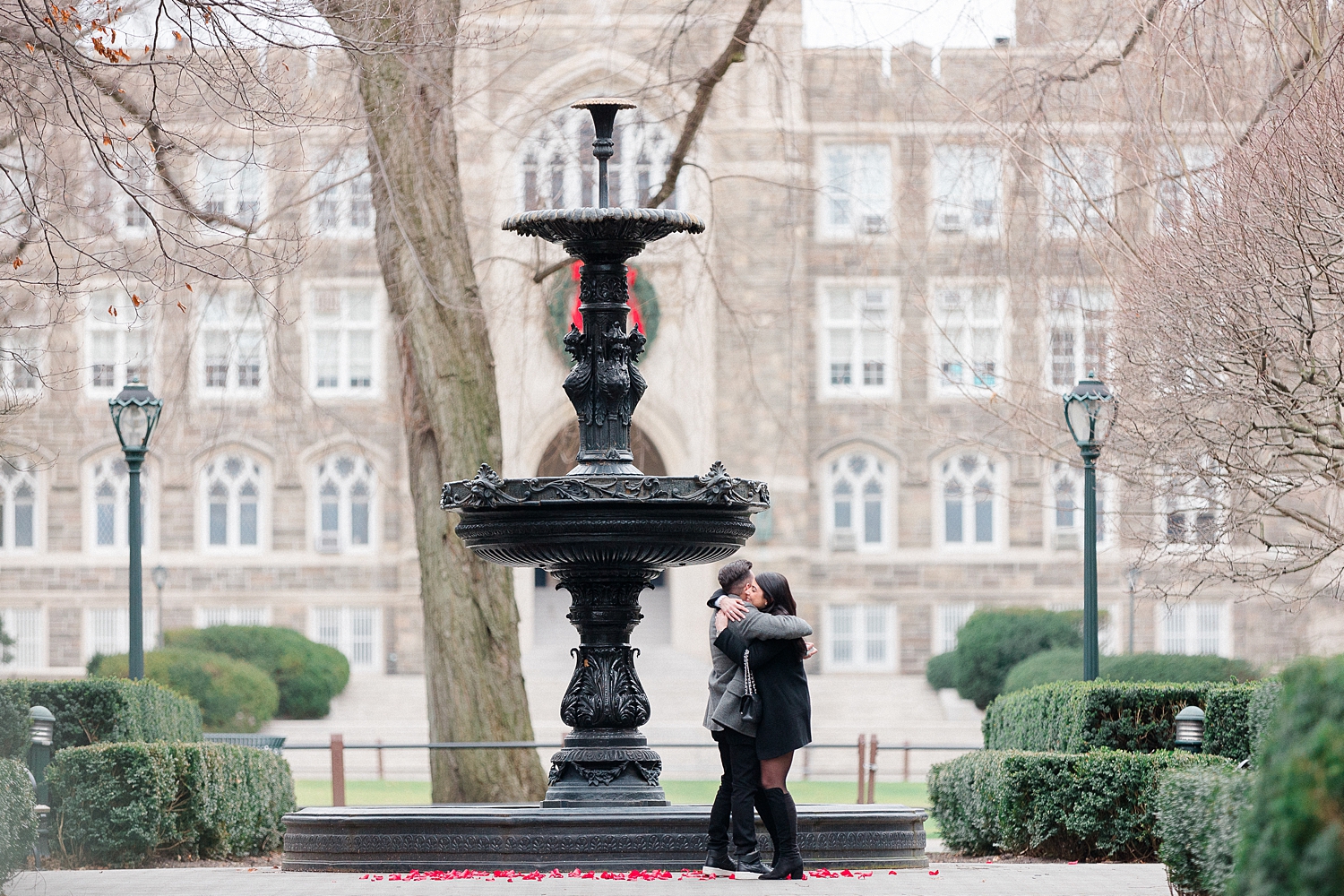 Fordham University Winter Proposal | Anastasia + Steven