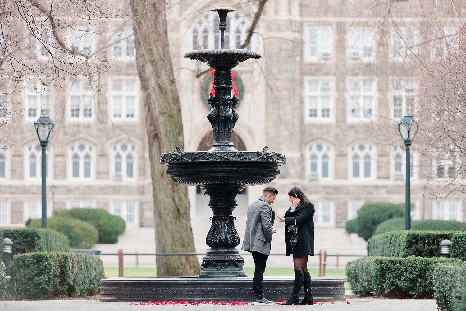 Fordham University Winter Proposal | Anastasia + Steven