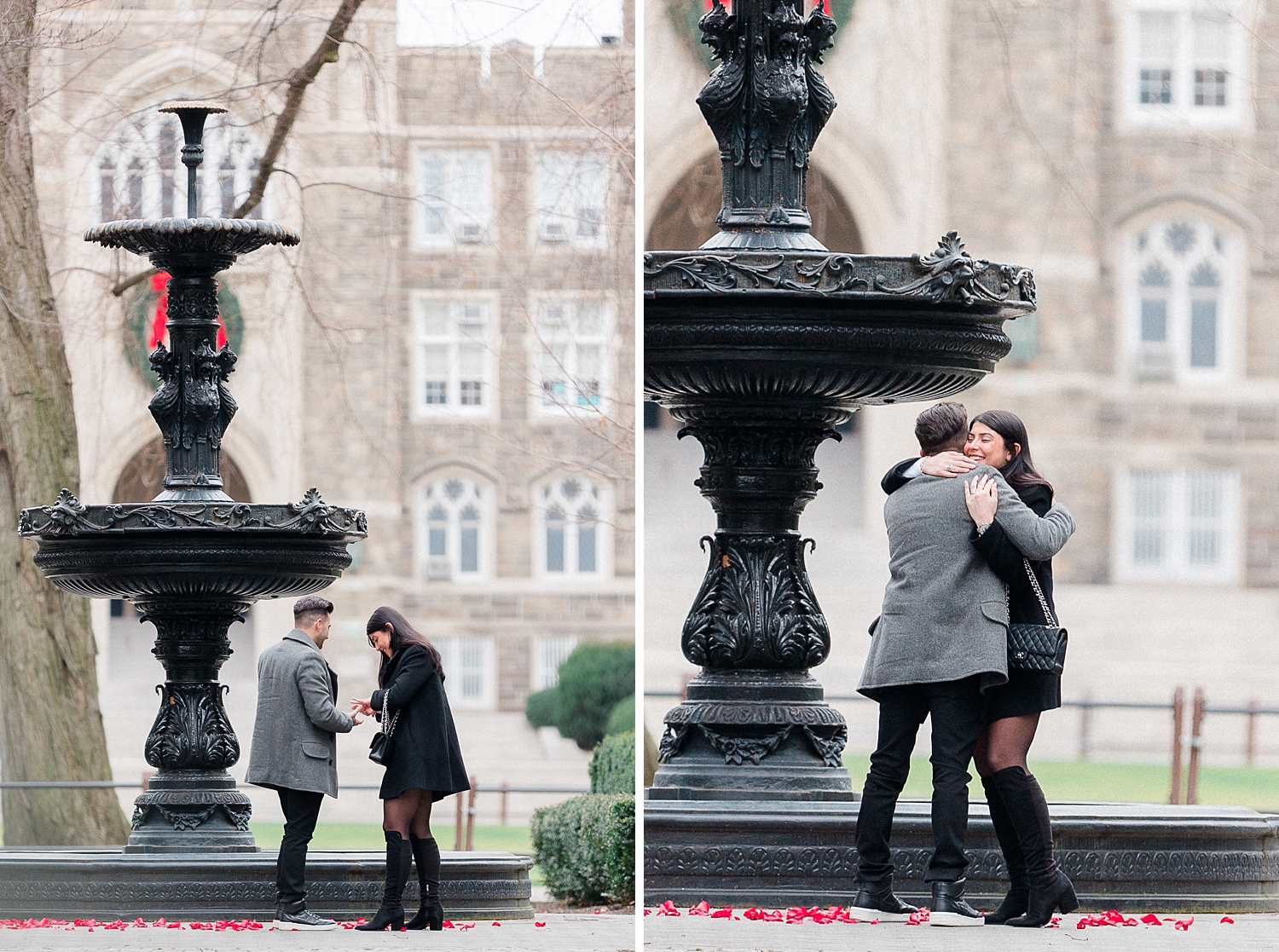 Fordham University Winter Proposal | Anastasia + Steven