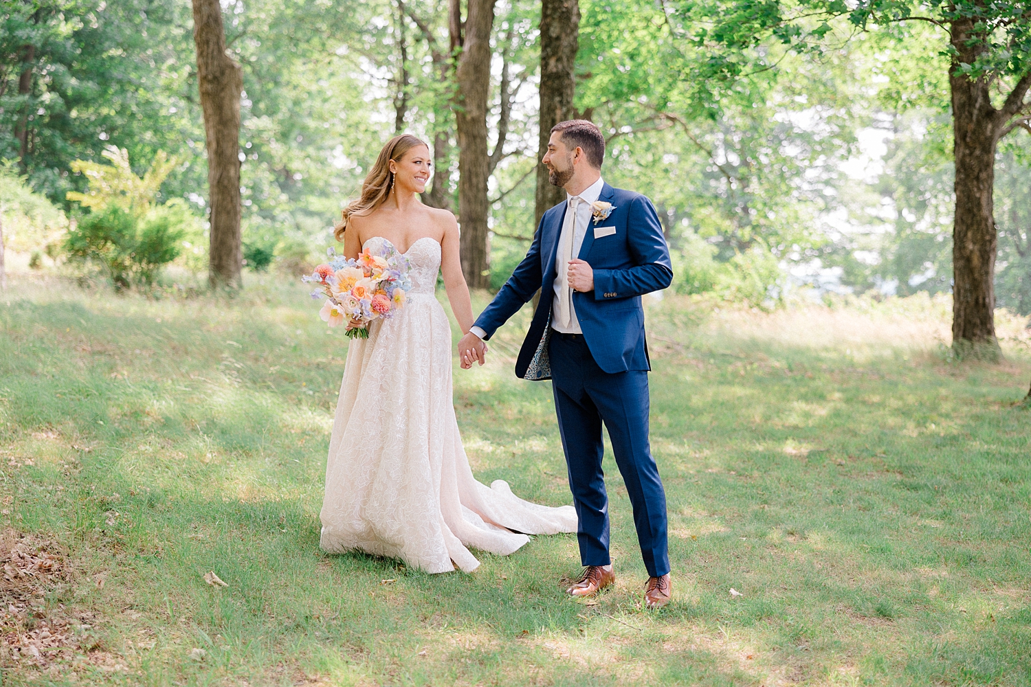 Whimsical Summer Wedding at The Mansion at Natirar | Maggie + Ty