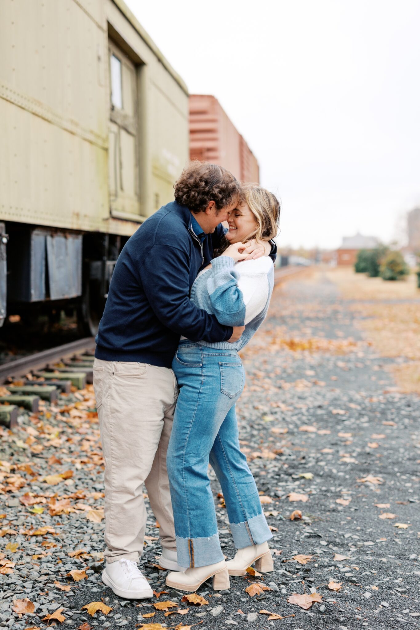 Liberty State Park Engagement Session | Stephanie + Alexander